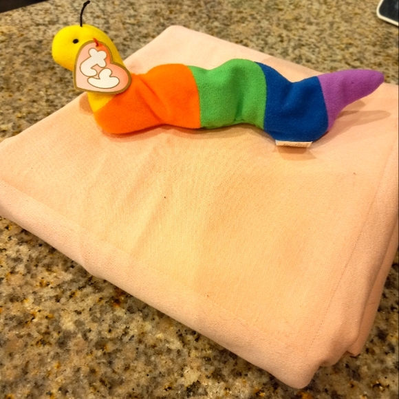 Ty | Toys | Rare Vtg Mcdonalds Ty Beanie Baby Inch The Worm With Errors ...